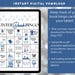 Printable Winter Book Bingo | Winter Book Tracker | Book Club Game ...