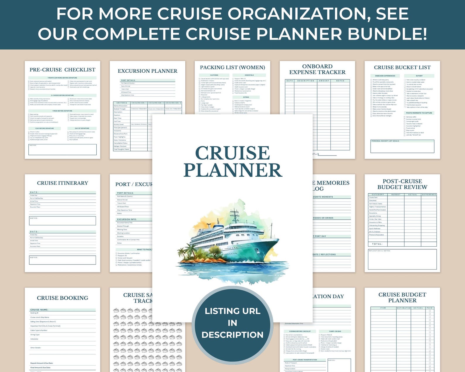 Pre-cruise Checklist, Cruise Essentials, Cruise Packing Checklist ...