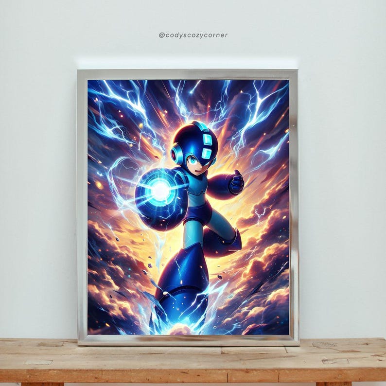 Mega Man Epic Showdown Digital Download Action-packed Video Game ...