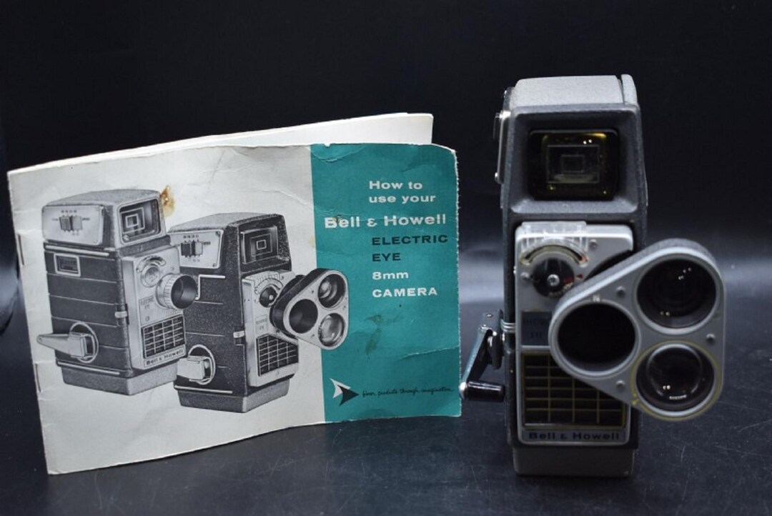 Vintage Belle and Howell Video Camera With Case and Manual in Excellent ...