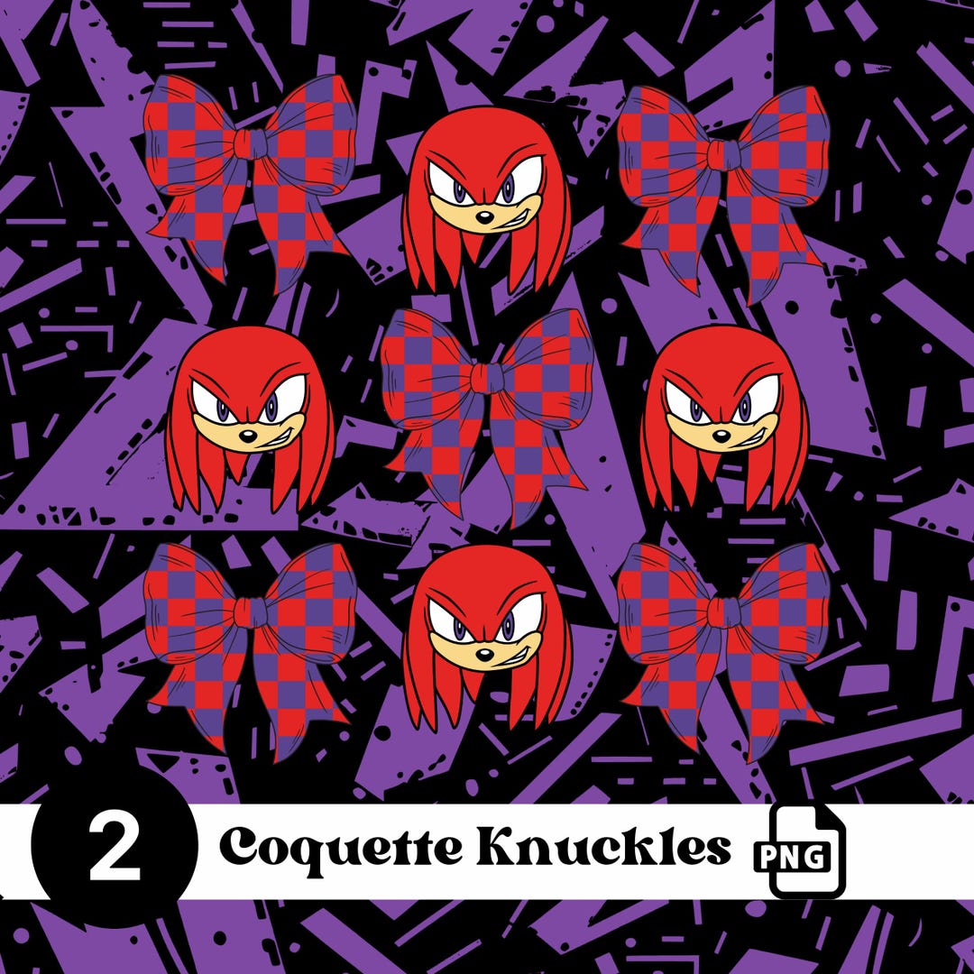 Coquette Bow Knuckles Inspired | 2 Images | Instant Download | PNG - Etsy