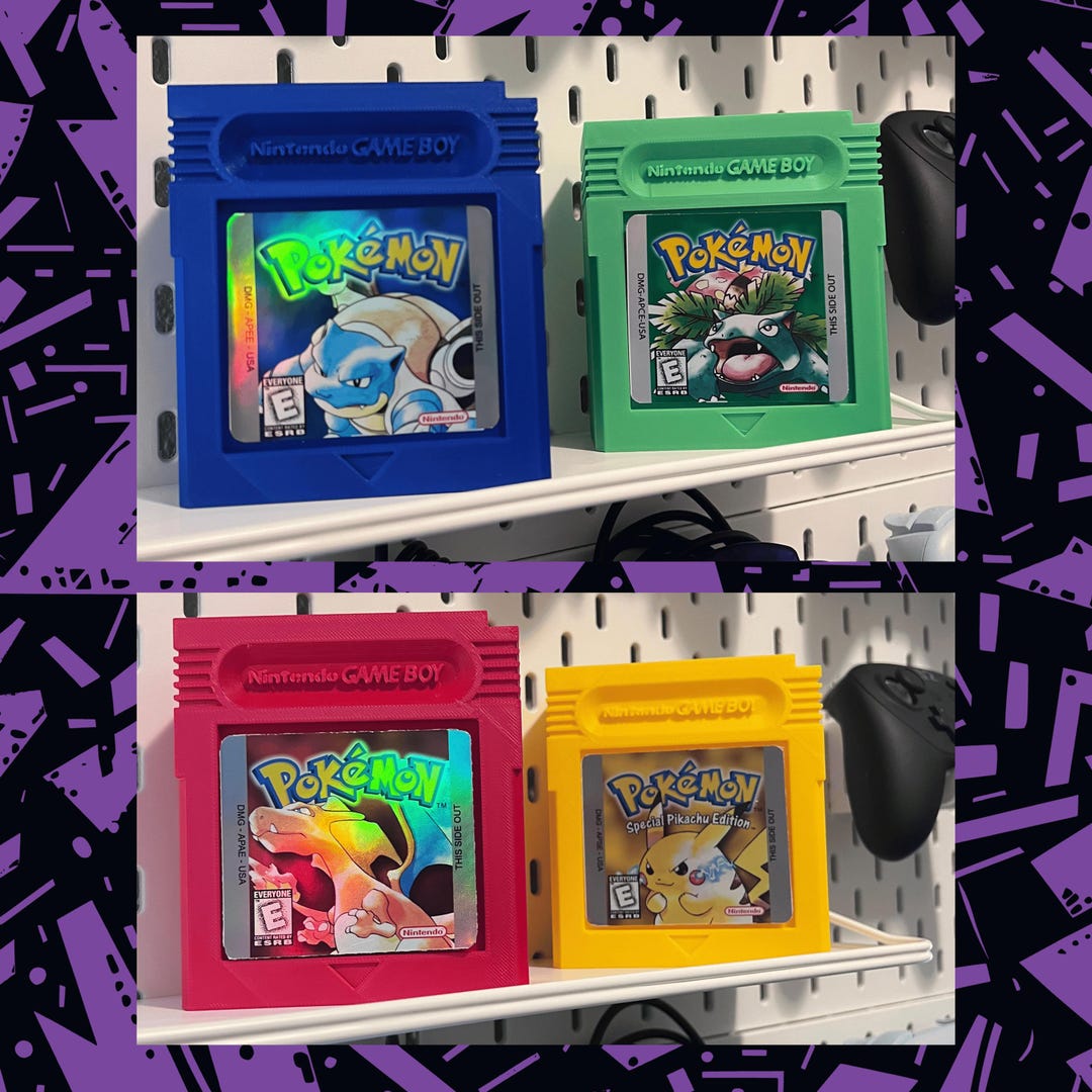 Retro Pokemon Gameboy Inspired Pen and Pencil Holder | Marker Holder ...