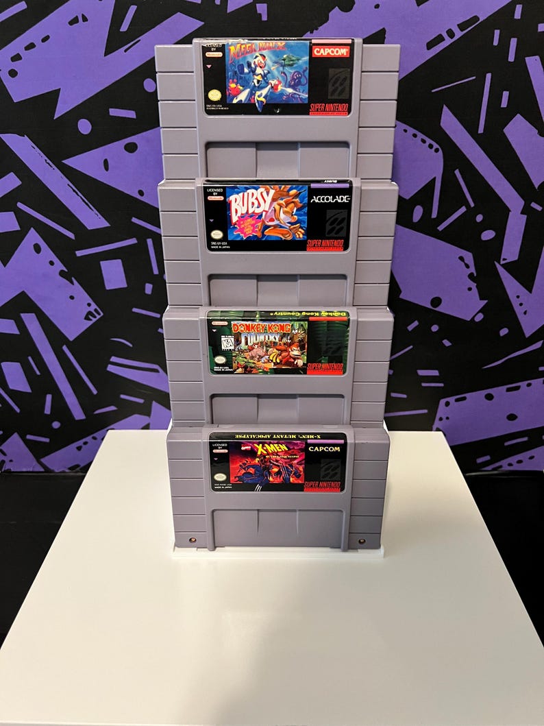 Nintendo Cartridge Retro Game Stand - Etsy