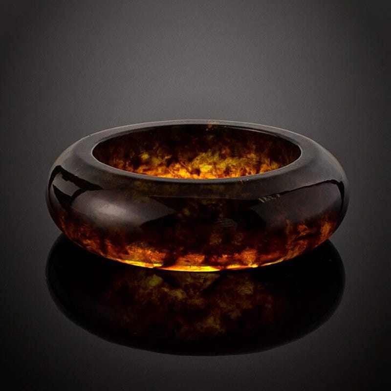 Amber Ring - Etsy