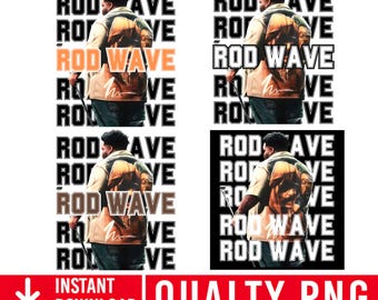 Rod Wave PNG, Red Rod Wave, Last Lap Tour, Rod Wave Shirt Design, Last ...
