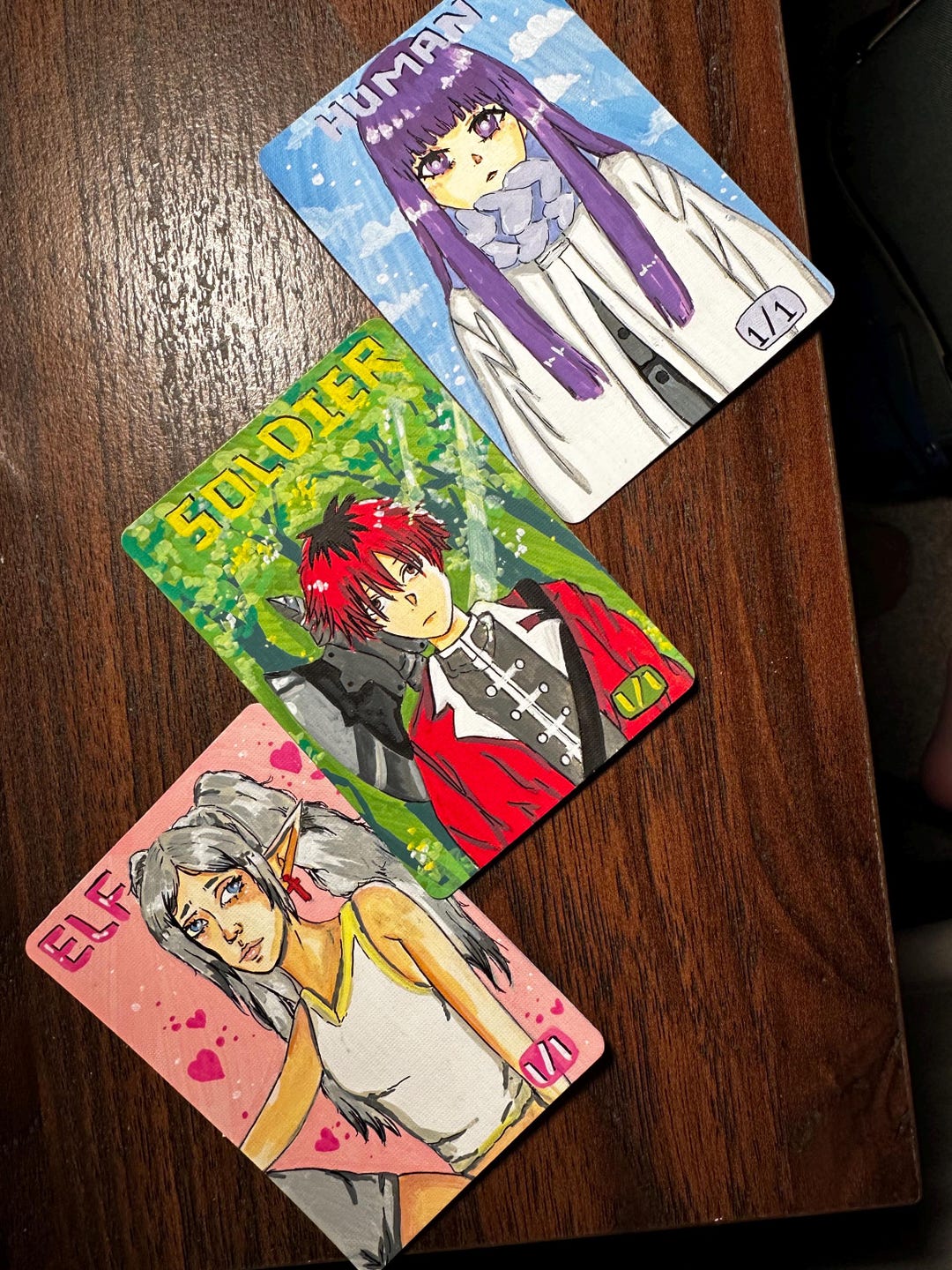 Hand-painted Frieren-themed MTG Tokens - Etsy
