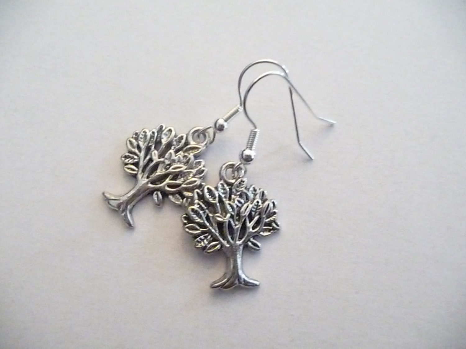 Tibetan Silver Tree Charms - Etsy