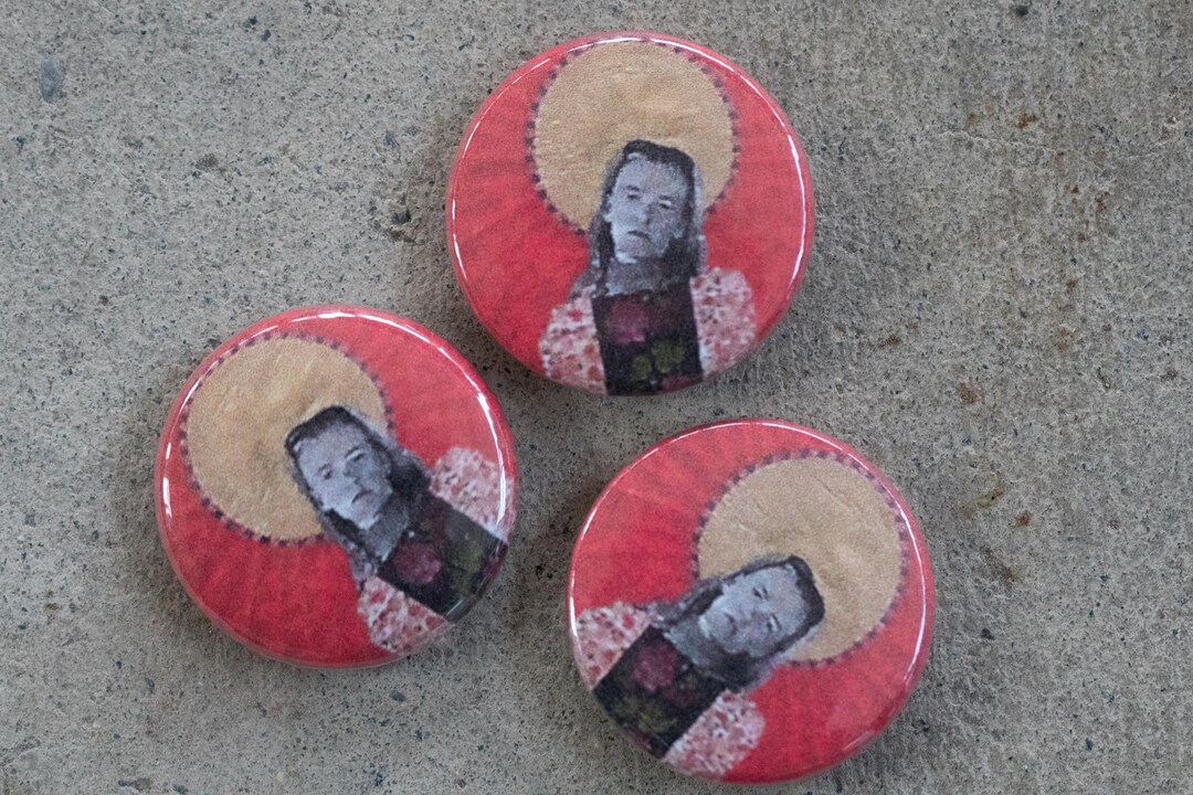 Saint Rachel 1" Button - From a Quilt Made to Honor Rachel Corrie, a ...