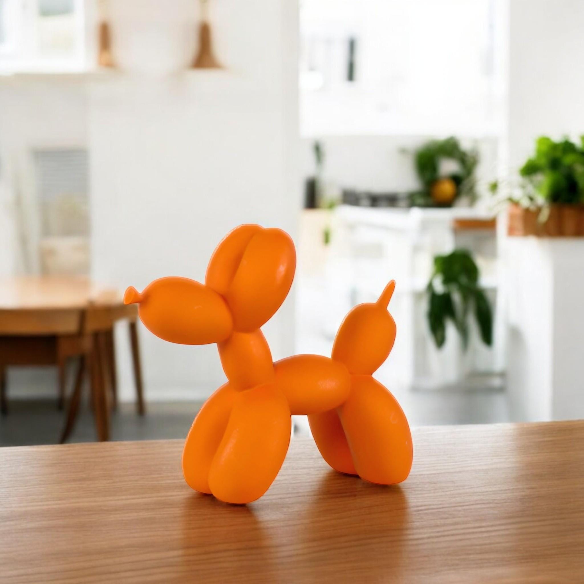 Balloon Dog Figurine Animal Sculpture Home Decoration Accessories for ...