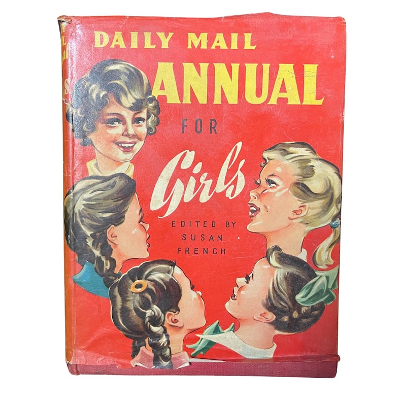 Vintage Daily Mail Annual for Girls - Etsy