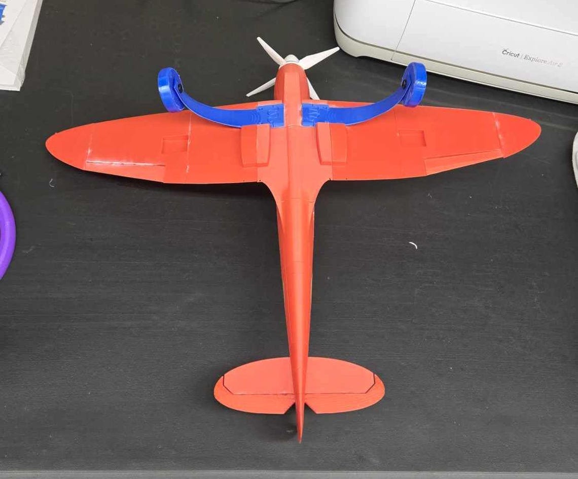 WW2 Spitfire RC Model - Etsy