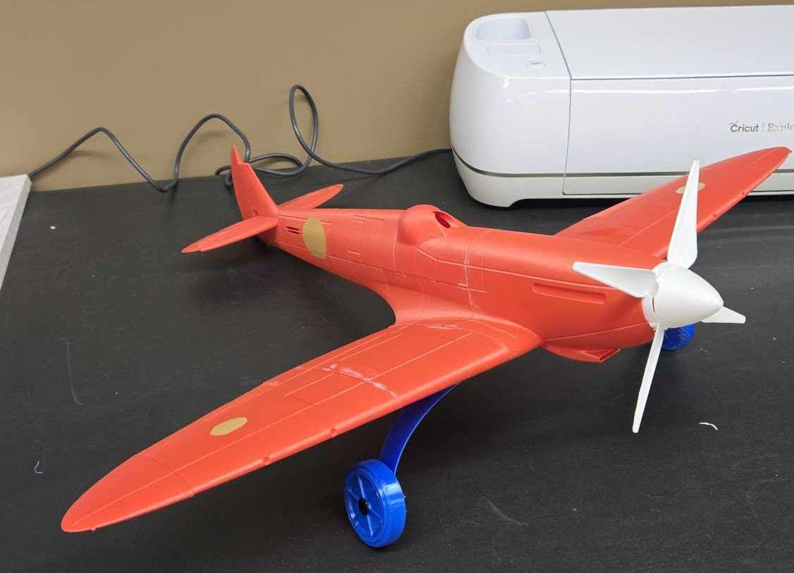 WW2 Spitfire RC Model - Etsy