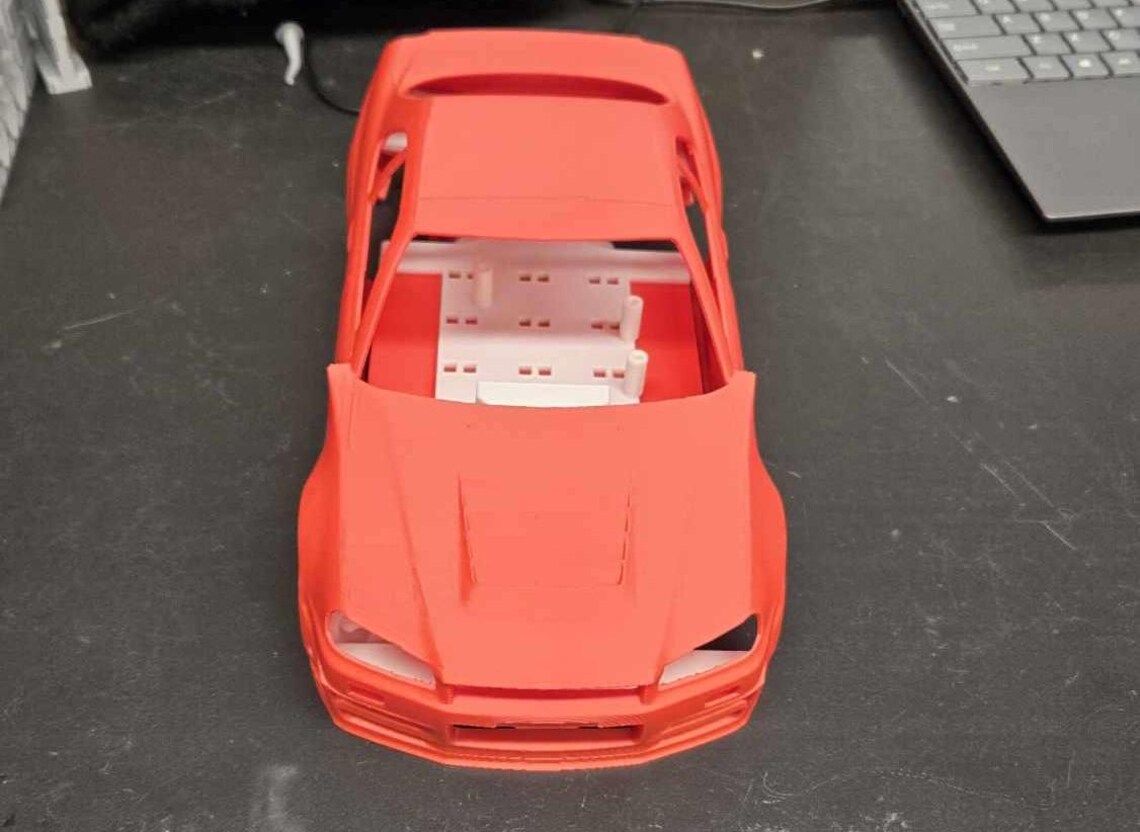 Nissan Skyline R34 RC Model Car Kit - Etsy