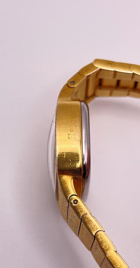 1970s Vintage Ladies TISSOT Wristwatch TV Style 10 K… - Gem