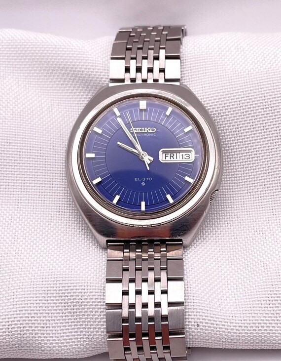 Rare Vintage 1970's SEIKO EL-370 Electronic Wristwatc… - Gem