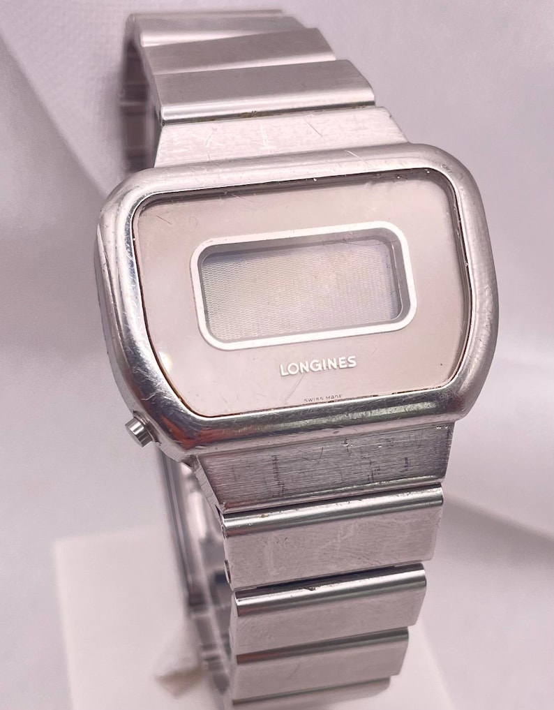 Vintage Very Rare 1970s LONGINES L778.1 LCD Wristwatch for Parts/repair ...