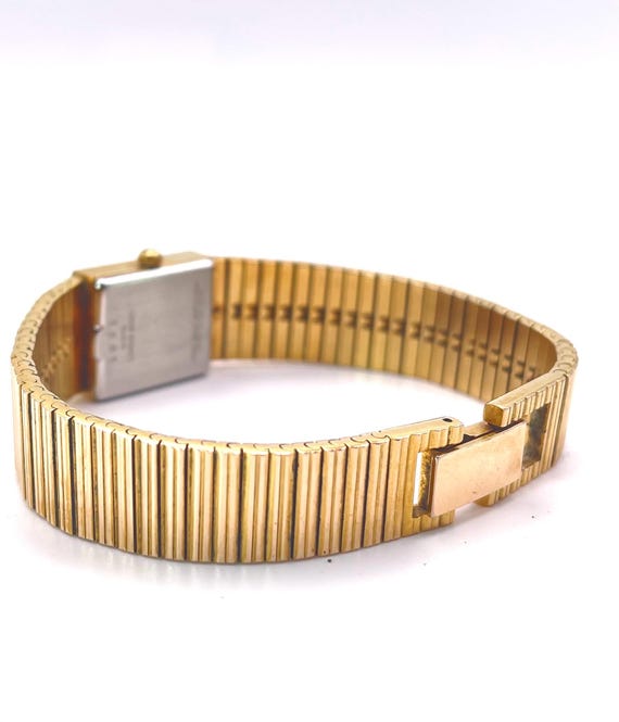 1990s Vintage Swiss LOUIS BERNET Quartz WristWatch Go… - Gem