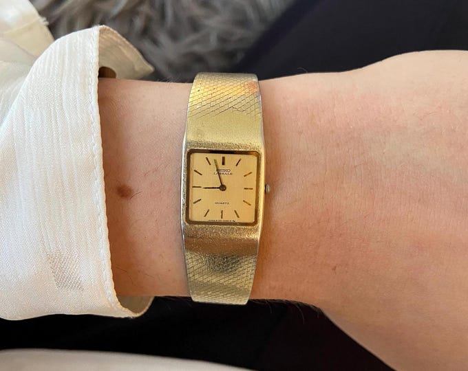 Rare Vintage 1980's Seiko Lassale Ladies 14 Jewel Ultra Thin Quartz ...