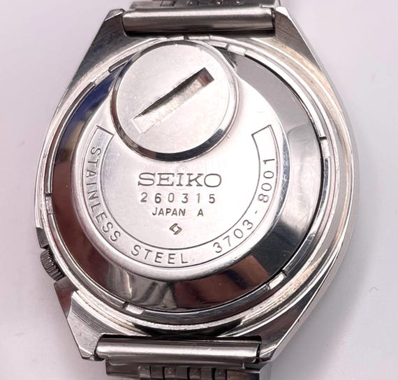 Rare Vintage 1970's SEIKO EL-370 Electronic Wristwatc… - Gem