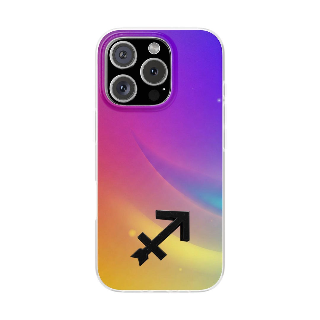 Colorful Zodiac Flexi Case for Astrology Lovers, Trendy Phone Case ...