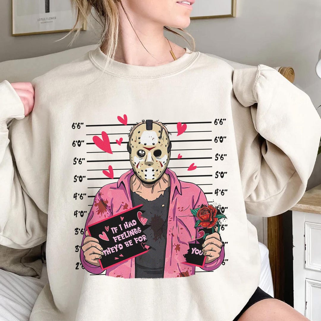 Jason Voorhees If I Had Feelings They'd Be for You Valentine PNG File ...