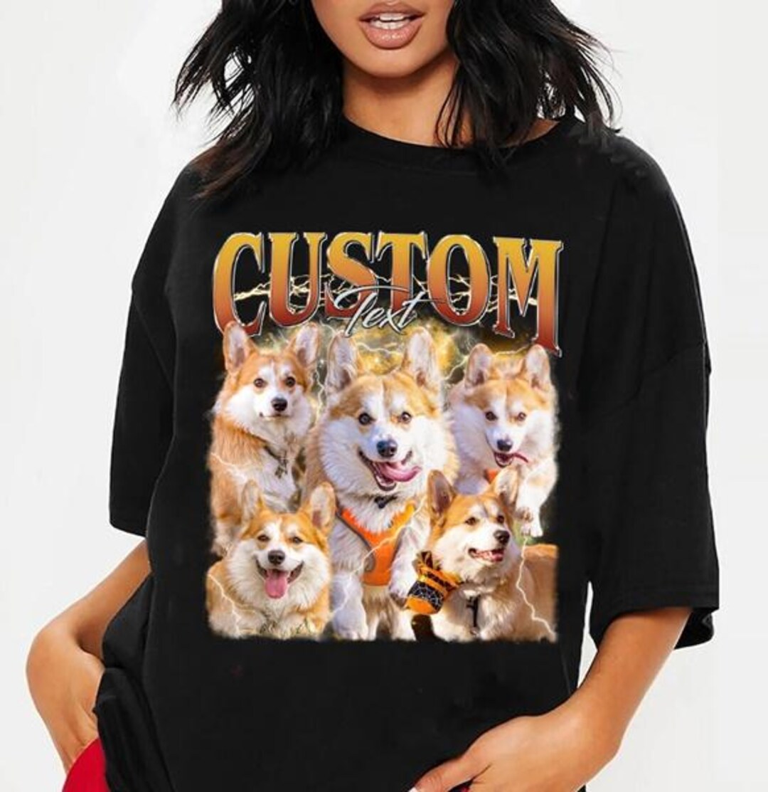 Custom Bootleg Rap Pet Png, Custom Photo Vintage 90s Graphic, Custom ...