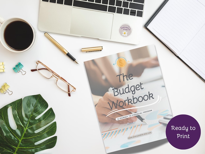 Budget Organizer Printable Workbook – Plan and Track Bills, Expenses ...