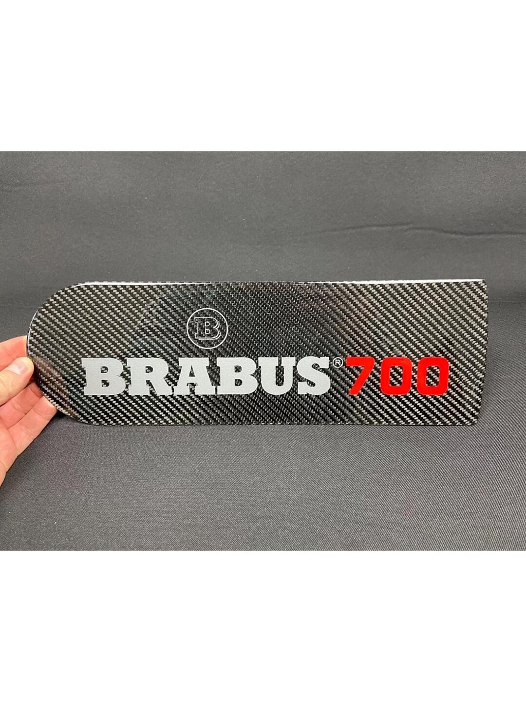 Carbon Fiber Rear Spare Wheel Plate's Emblem Insertion for Mercedes ...