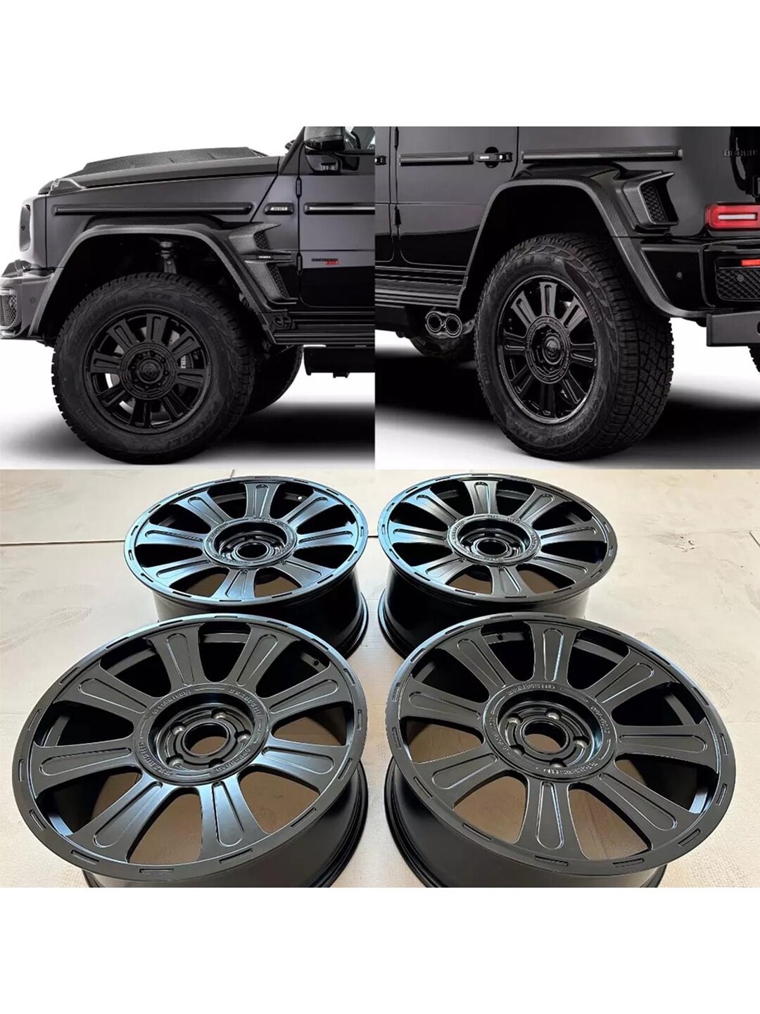 W463A Style Brabus Rims R22 Monoblock HD for Mercedes-benz 4x4 G-class ...