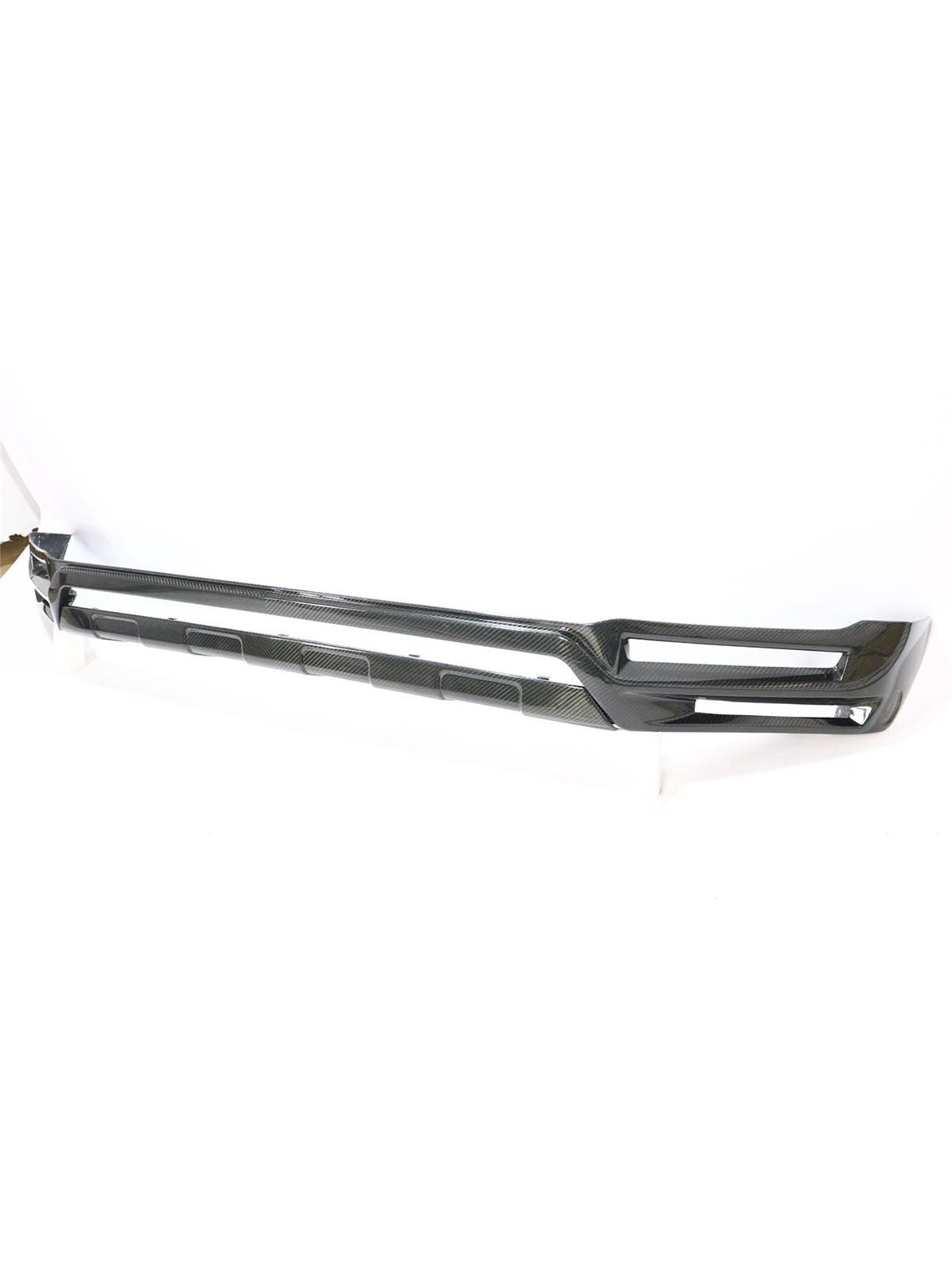 W463A Carbon Fiber Front Lip Spoiler BRABUS G500 Style for Mercedes ...