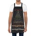 Wine Themed Apron, 12 Days of Christmas, Kitchen Apron, Cooking Apron ...