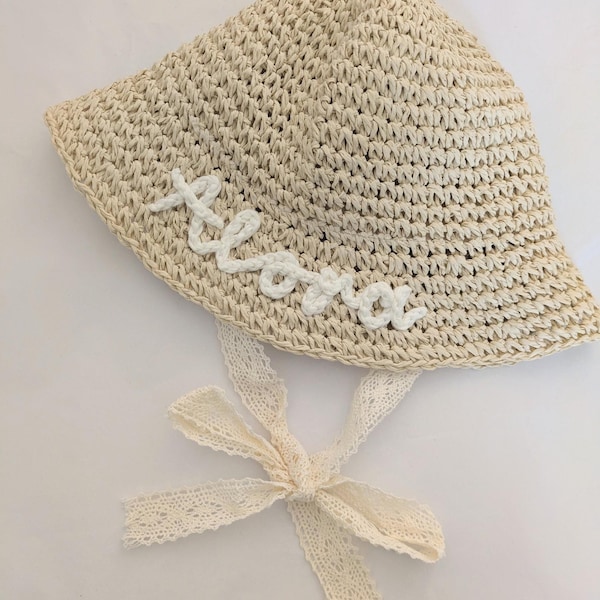 Straw Hat - Etsy