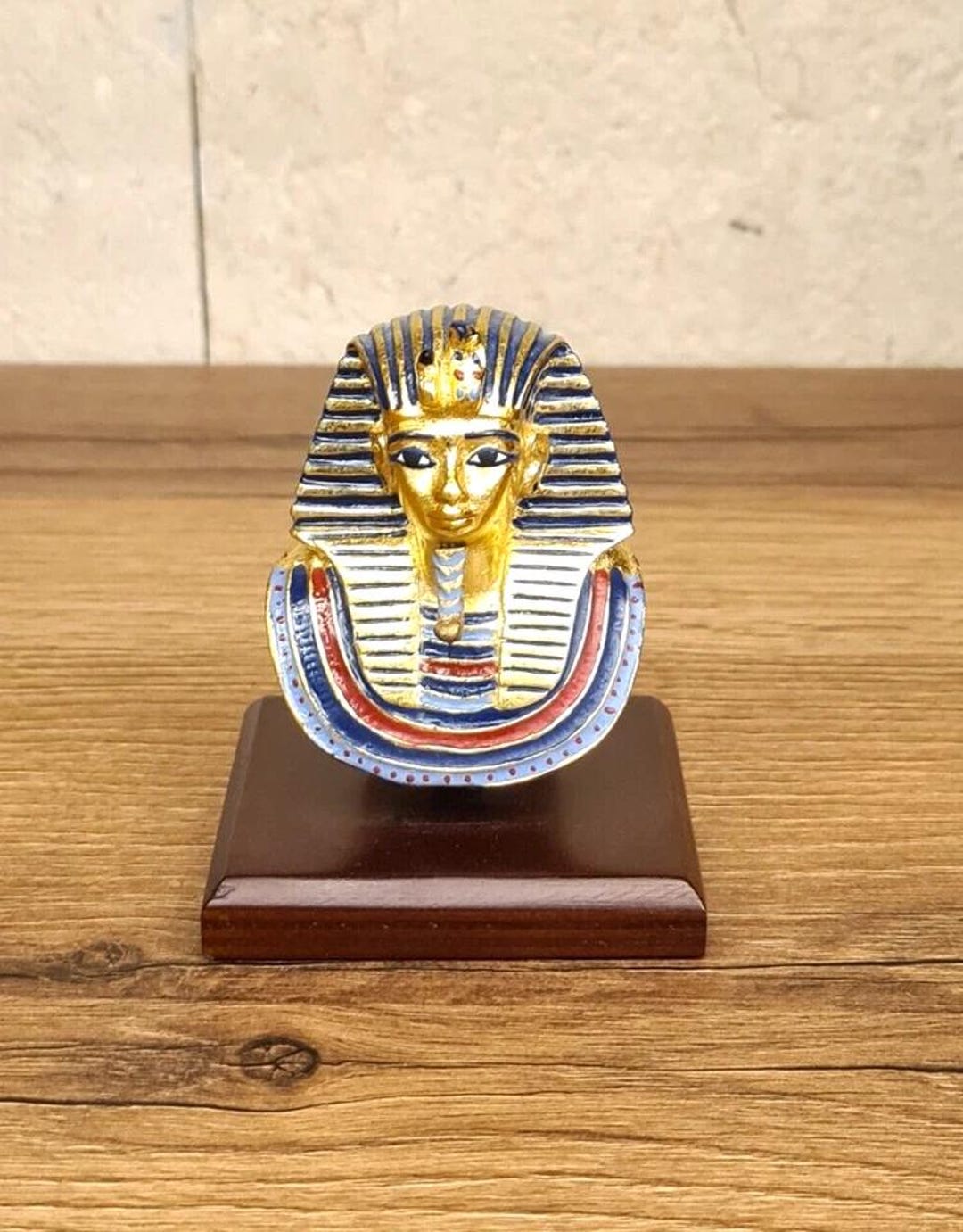 King Tutankhamun's Golden Mask Replica - Small Size, Handcrafted ...