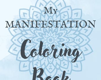 Manifestation A-Z Coloring Book - Etsy