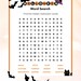 Spooky Word Search, Halloween Fun Activity, Party Game for Halloween ...