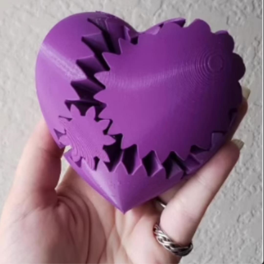 3D Printed Gear Ball Sphere Fidget Transformable Stress Relief Toy ...