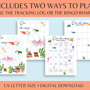 Summer Reading Game Printable, Summer Reading Challenge, Printable ...