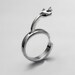 Silver Airplane Ring – Handmade Pilot Gift, Aviation Lover Jewelry ...