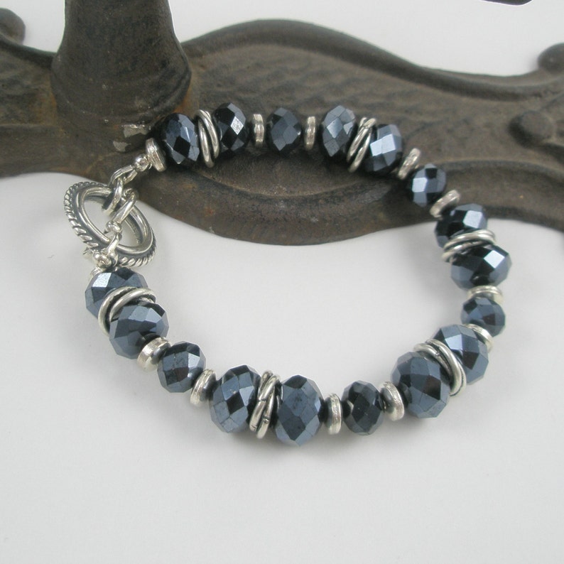 Midnight Blue Meets Silver - Etsy
