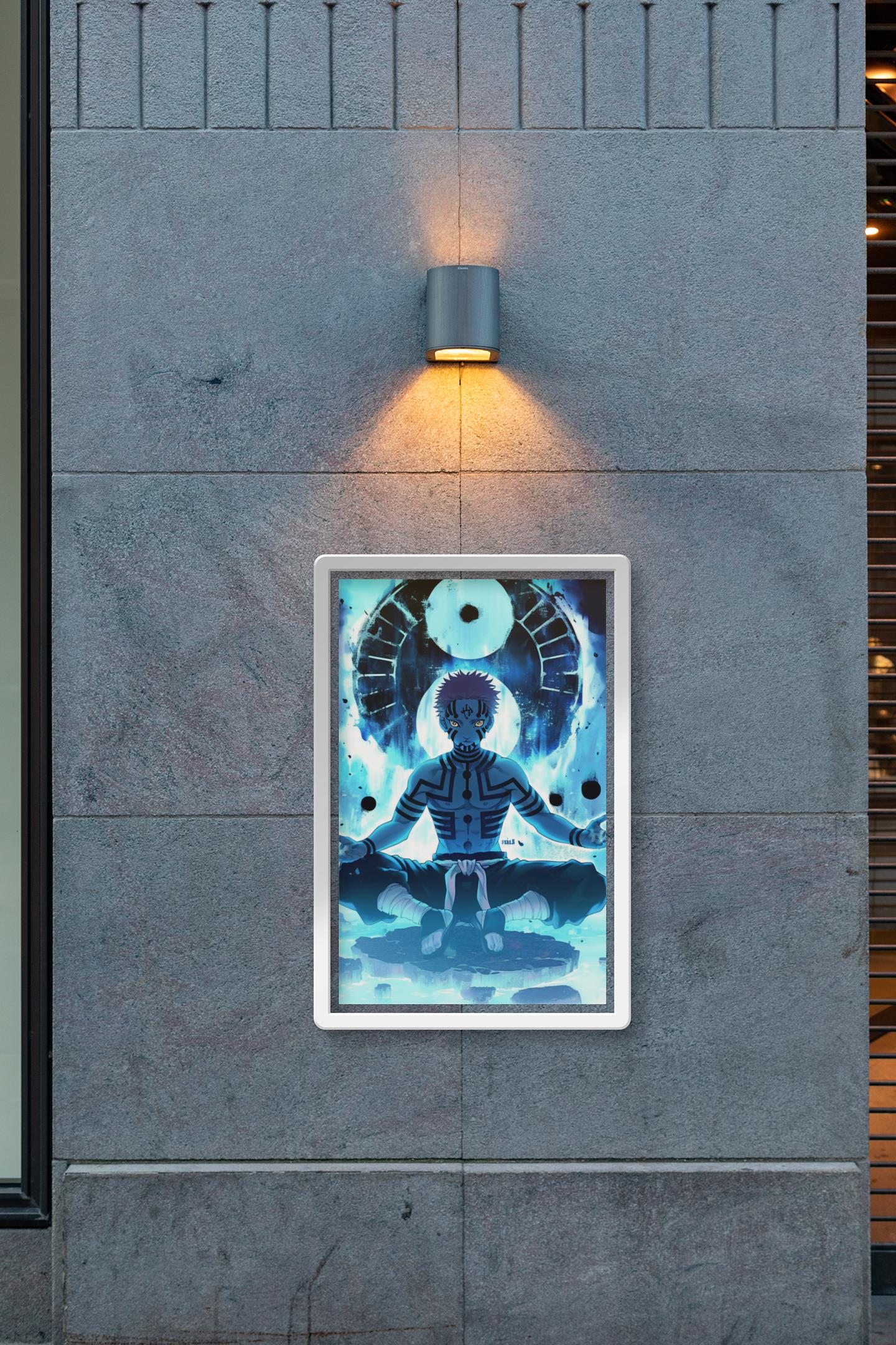 Akaza Poster Demon Slayer Poster Anime Poster Premium Matte Vibrant ...