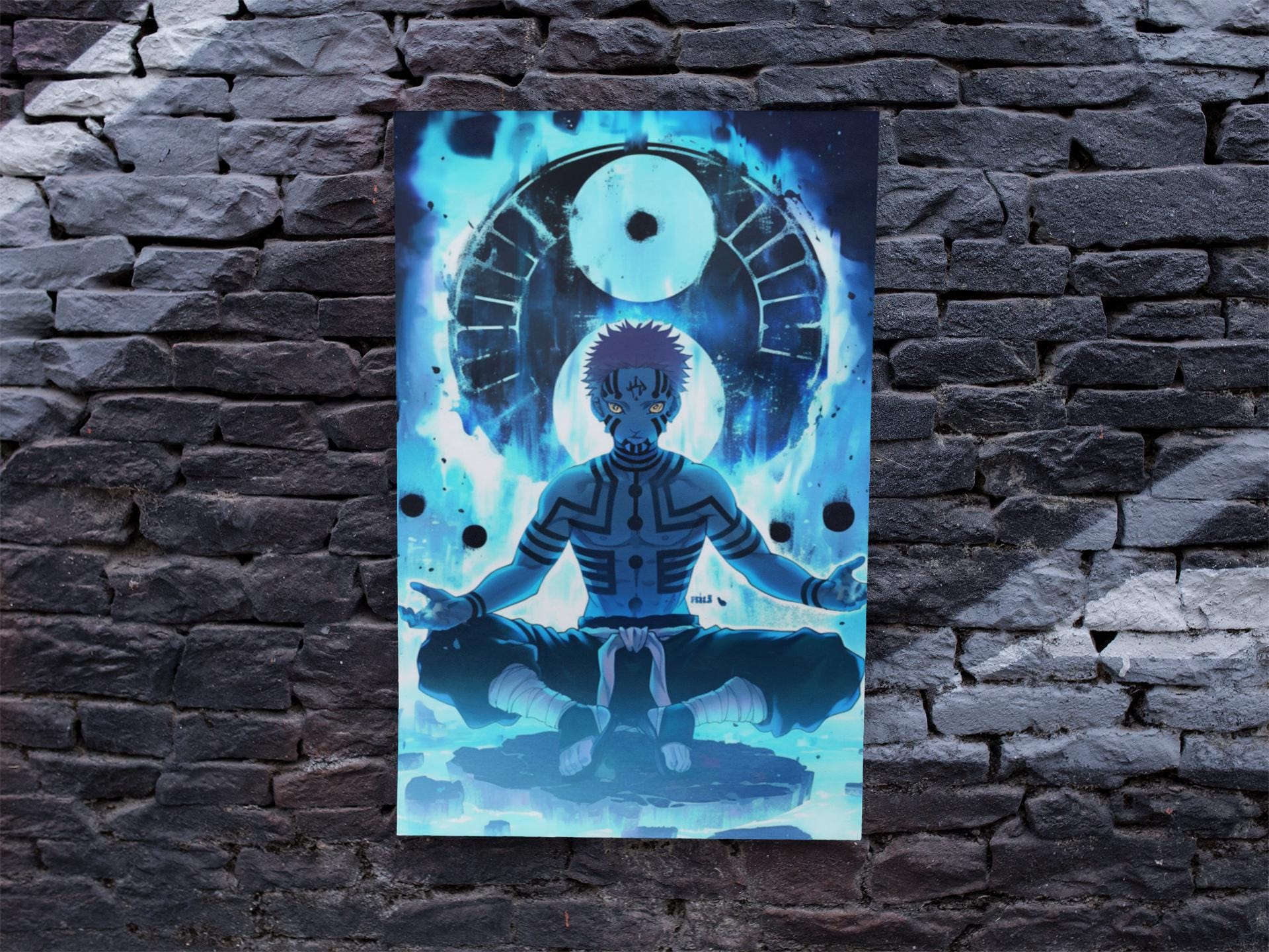 Akaza Poster Demon Slayer Poster Anime Poster Premium Matte Vibrant ...