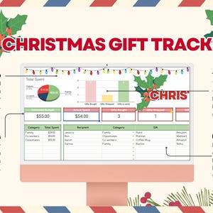 Holiday Expenses Tracker - Etsy