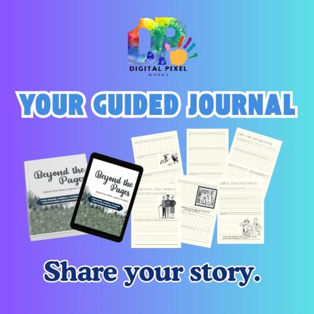 Beyond the Pages : A Guided Journal for Everyone - Etsy