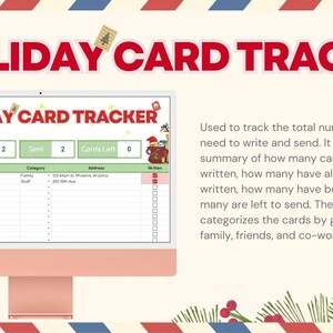 Holiday Expenses Tracker - Etsy