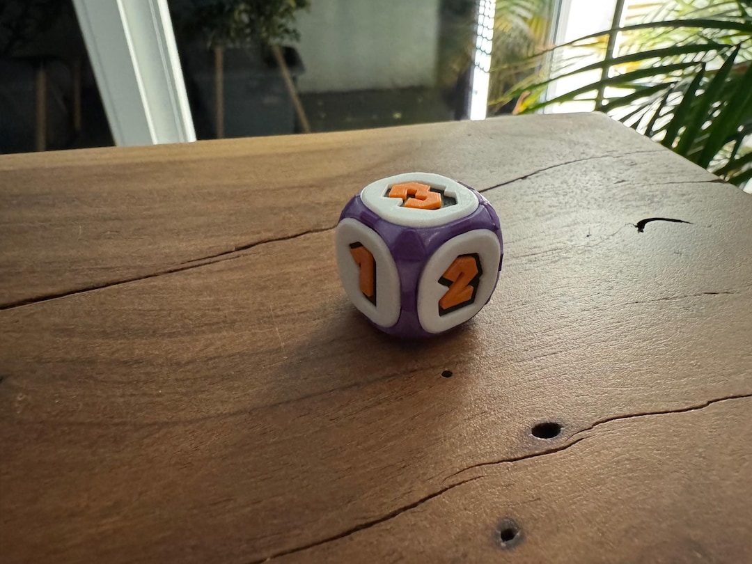Mario Party D6 Dice Creepy Dice - Etsy