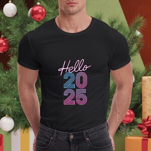 Hello 2025 Png, New Year Png, Neon Hello 2025 Png, Happy New Year 2025 ...