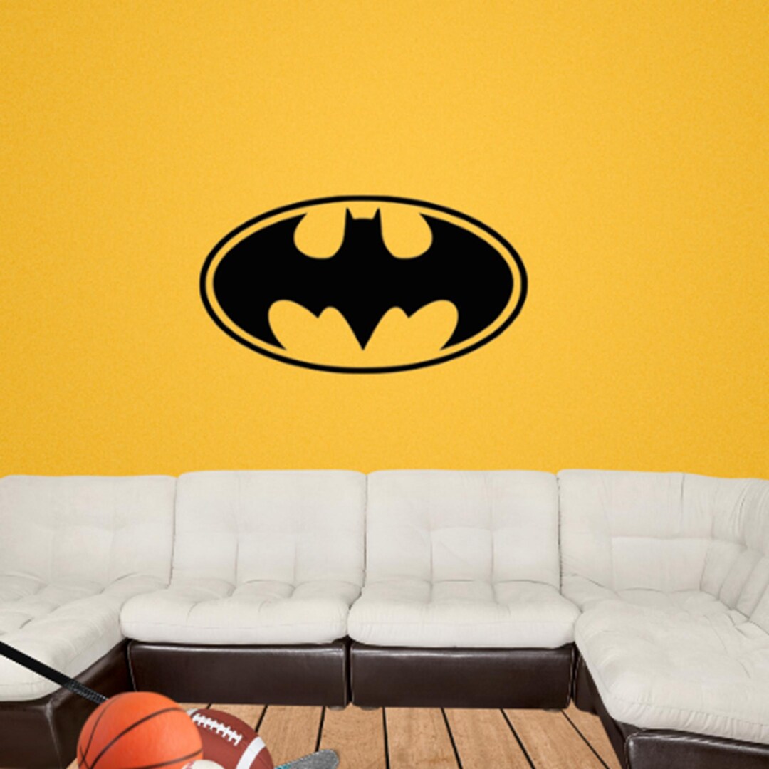 Batman Decal / Batman Logo Decal / Batman Signal Wall Decal / Batman ...