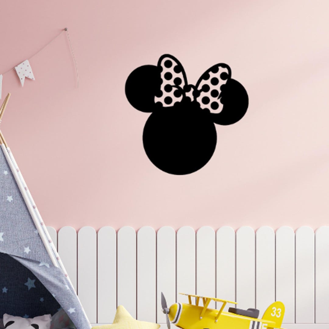 Minnie Mouse Decal / Minnie Decal / Disney Wall Decal / Disney Wall ...