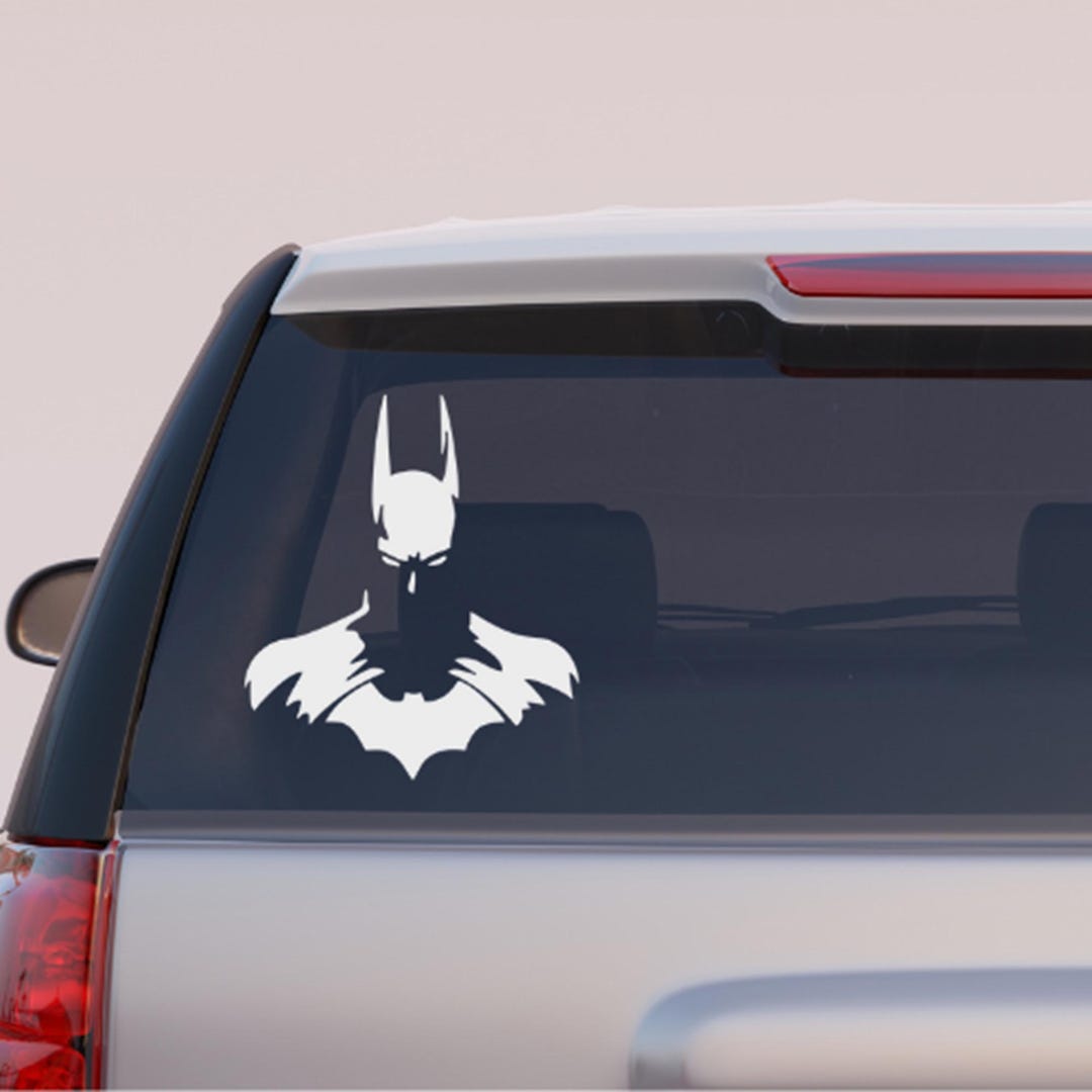 Batman Car Decal / Batman Decal / Dark Knight Car Decal / Batman Car ...