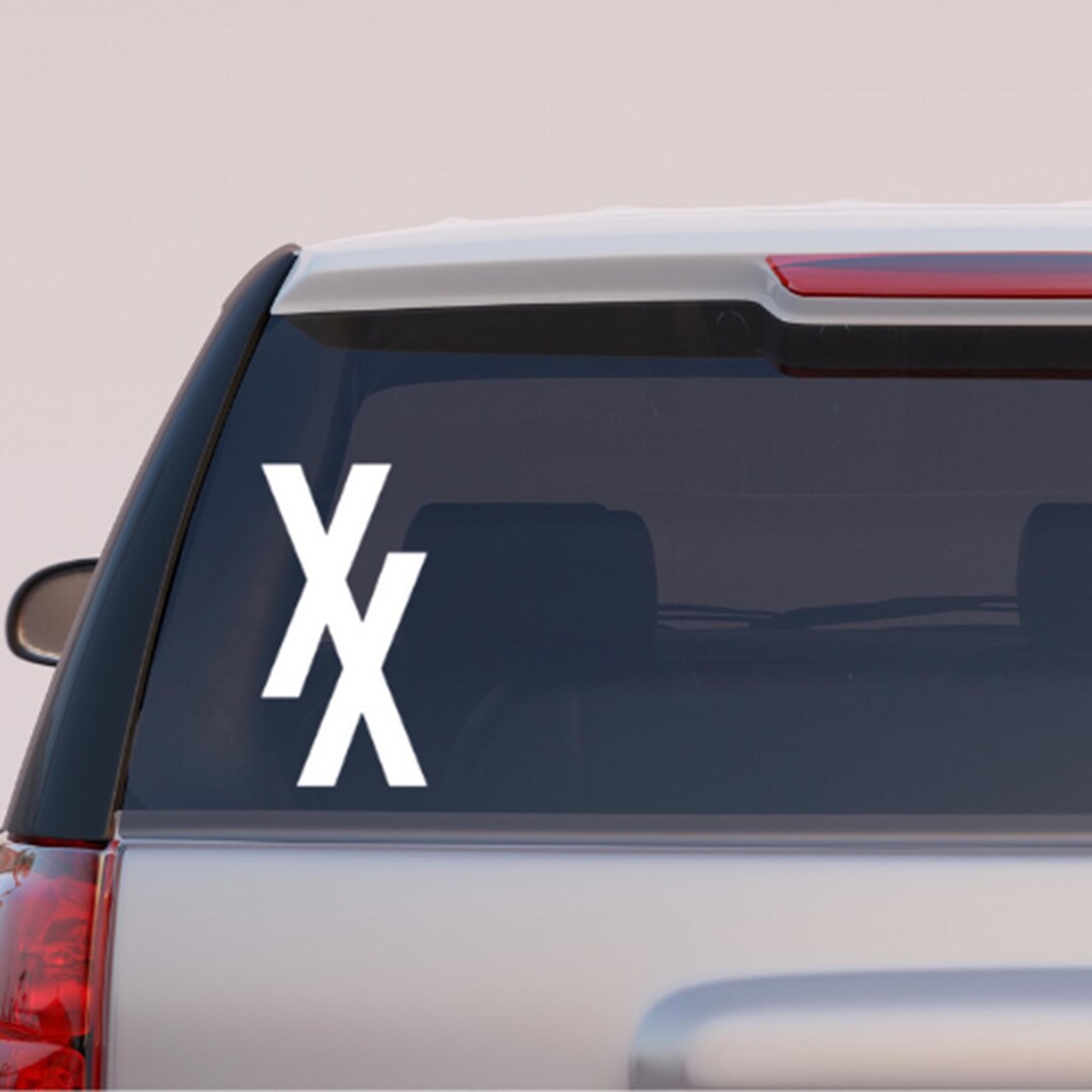 MGK Car Decal / XX Car Decal / Machine Gun Decal / MGK Car Sticker ...